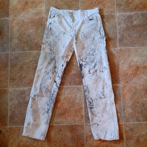 Pants | Authentic Distressed Paint Splatter Pants Each One Of A Kind ...